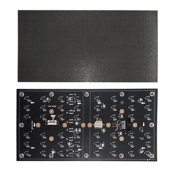 P4 256X128 Flexible Curved SMD2121 Led Matrix Module 1R1G1B