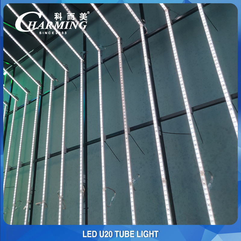 Cabling Design U20 LED Strip Light Waterproof For Outdoor Building Facade