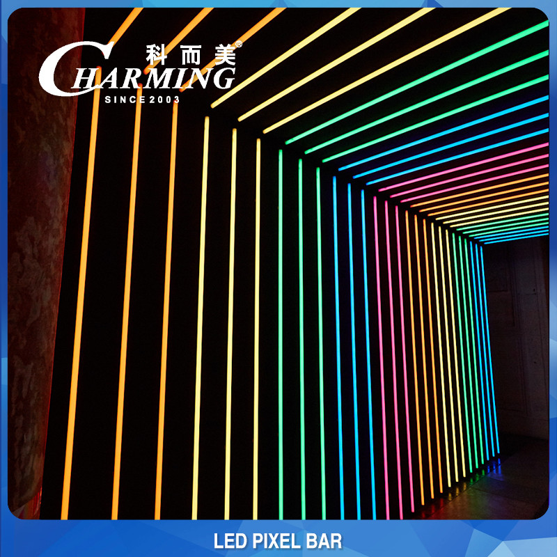 Outdoor 64 Pixel Individually Control LED Tube Light IP65 For Rental