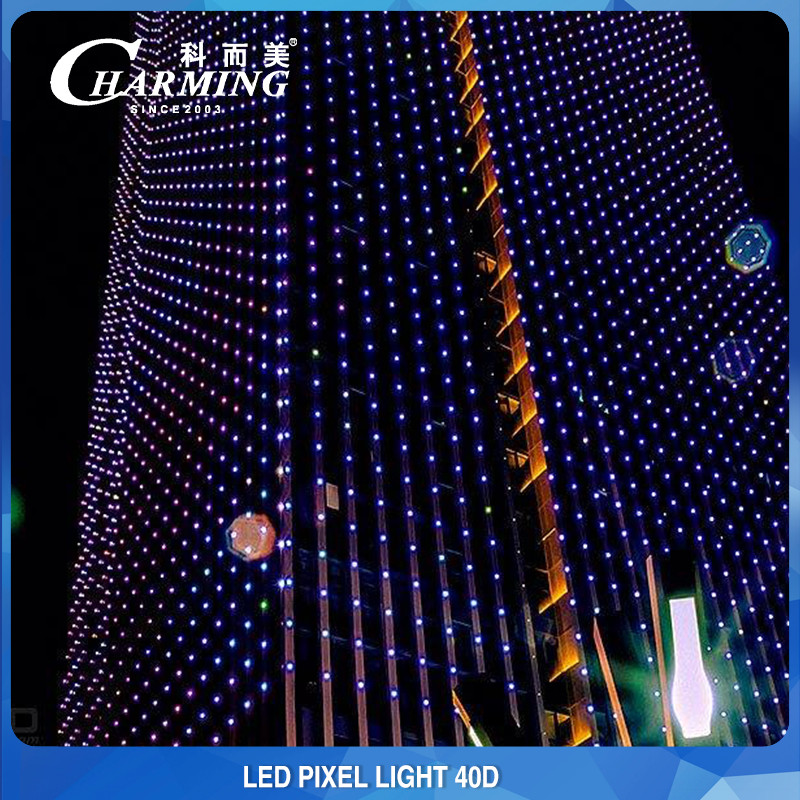 1.44W Outdoor LED Pixel Lights DC24V Diameter 40MM For Building